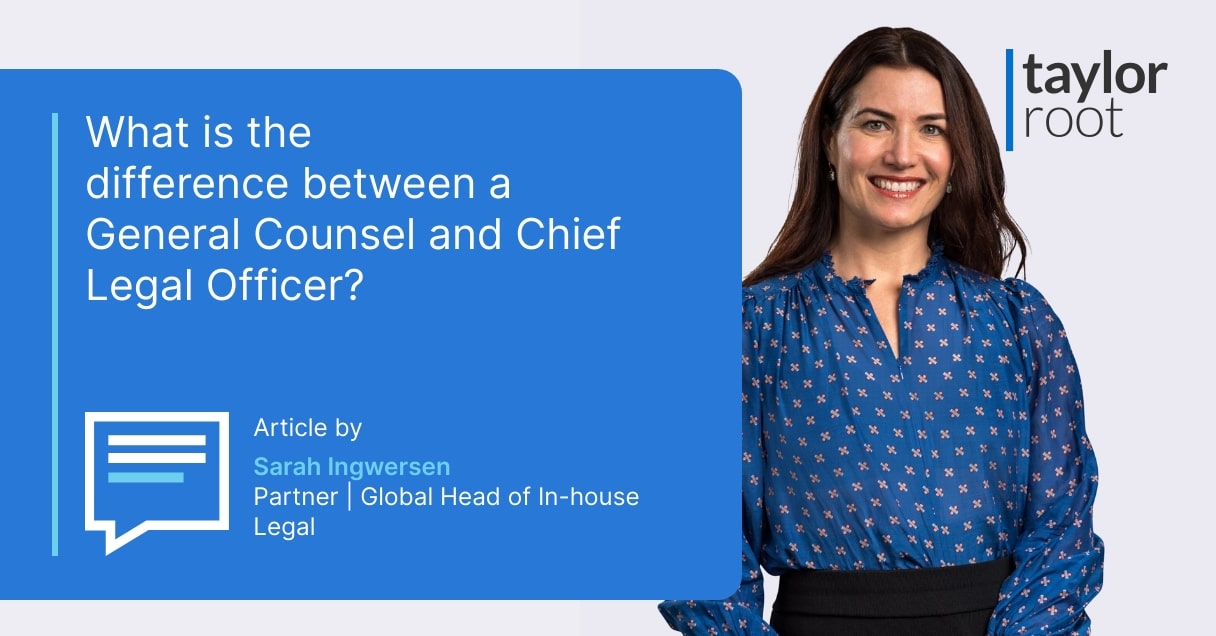 General Counsel vs Chief Legal Officer (CLO) what's the difference
