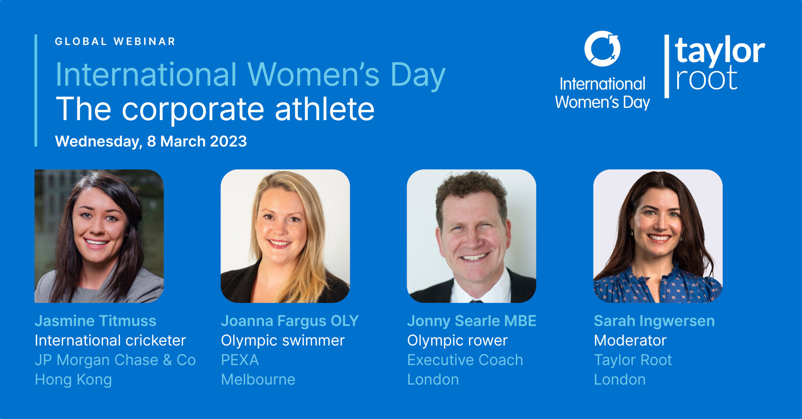 Watch now: The corporate athlete | Taylor Root